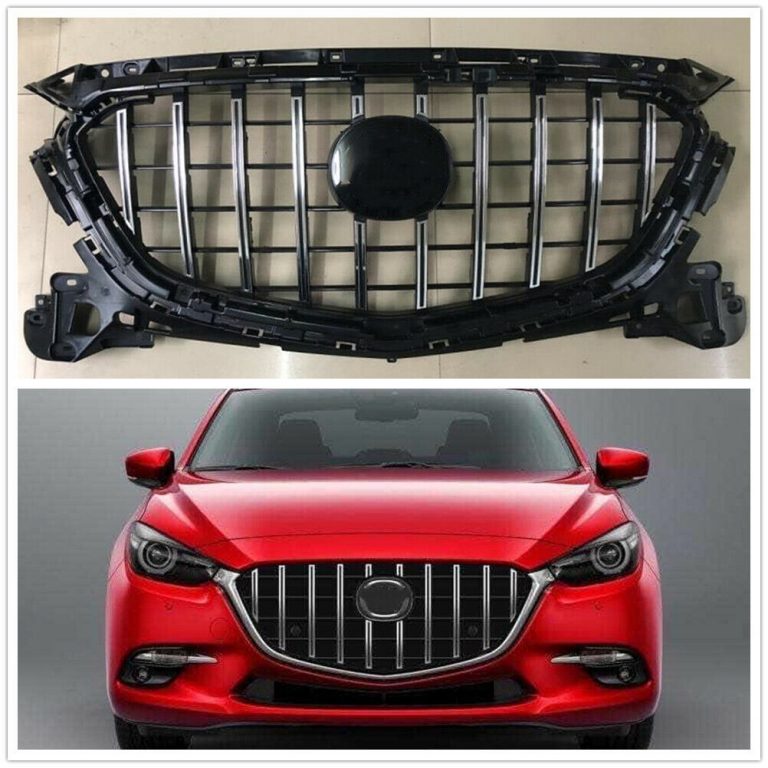 GTR Style Front Bumper Bar Grille Suitable For Mazda 3 BM 2017-2022 ...