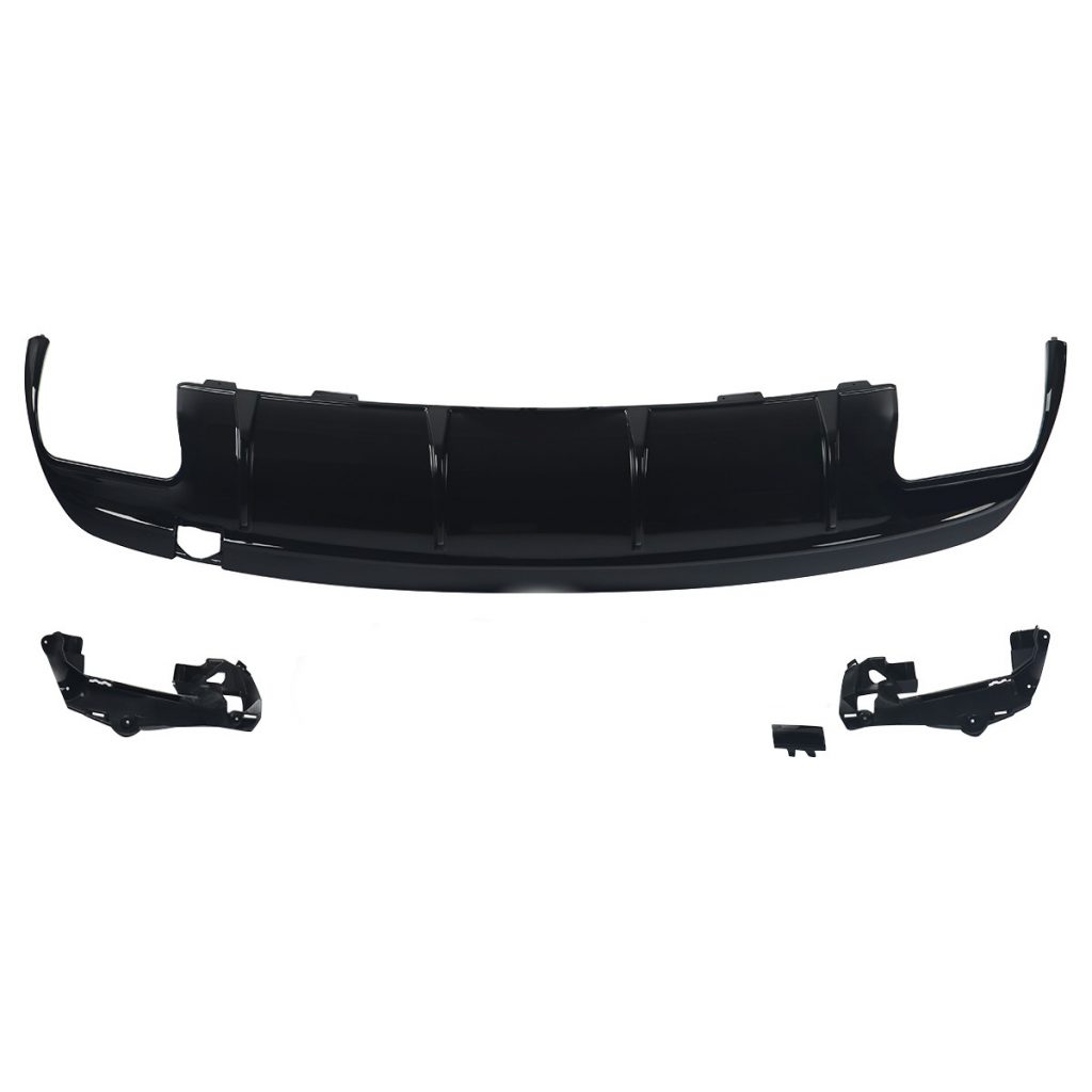 Gloss Black AMG Style Rear Diffuser Suitable For Mercedes-Benz CLA W117 ...