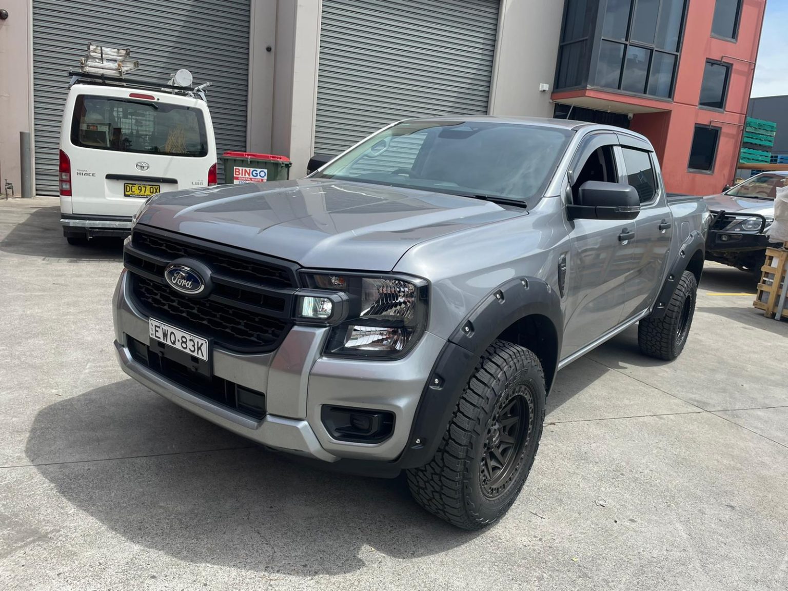 Rugged Style Fender Flares Suitable For Ford Ranger Next Gen 22 ...